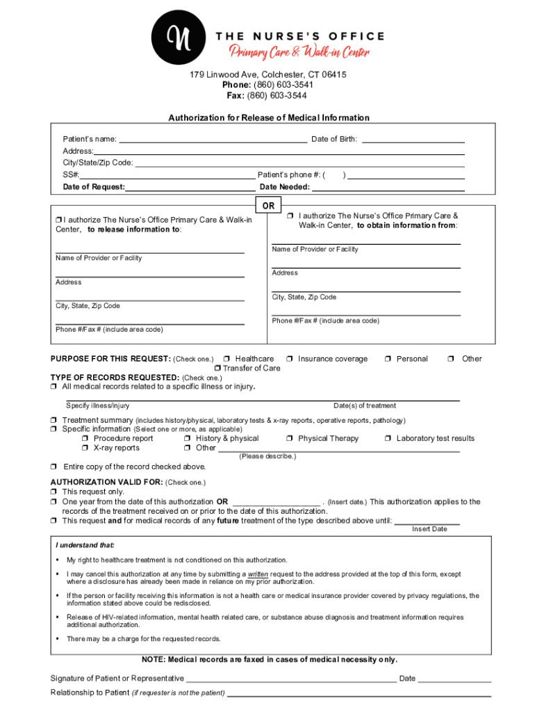 Fillable Online TNO - Auth for use and disclosure.doc Fax Email Print - pdfFiller