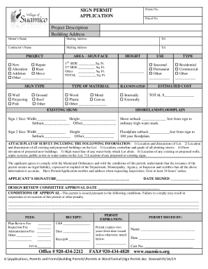 Fillable Online How to Fill Out a Building Permit Application - City of ...