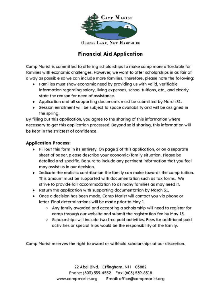 Fillable Online Families struggling to afford summer camp as inflation ...