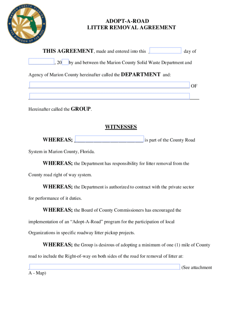 Fillable Online Clean Construction Debris Fill acceptance Agreement Fax ...