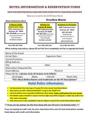 Fillable Online Hotel Information Sheet Sample - Resorts - Setupmyhotel ...