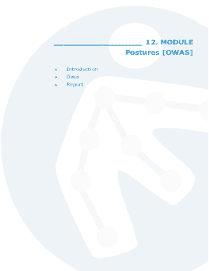 Fillable Online Application of the OWAS method in the study of work ...