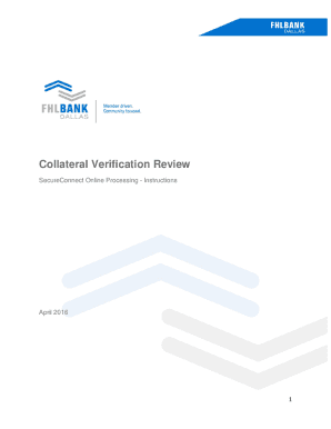 Fillable Online Five Steps to a Successful Collateral Verification Fax ...