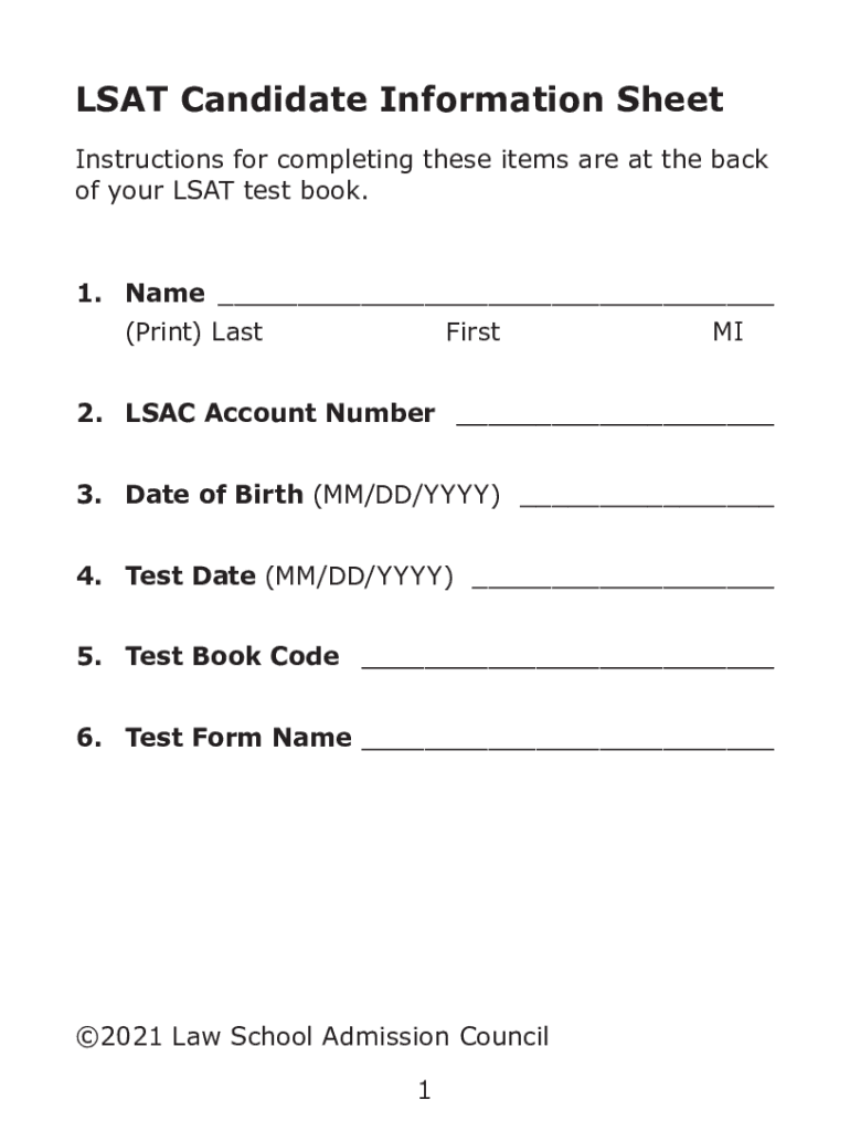 Fillable Online Non-Scantron Answer Sheet (PDF) Fax Email Print - pdfFiller