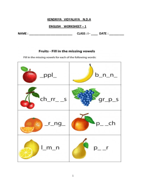Fillable Online WORKSHEET / First Day At School / Class-2 KV ...