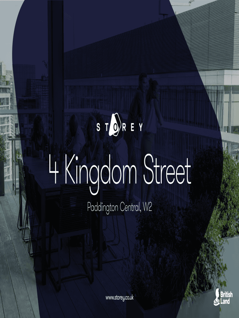 Fillable Online British Land lets three floors at 4 Kingdom Street ...