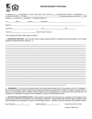 Fillable Online What Is A Request For Repair Form - Fill Online ...