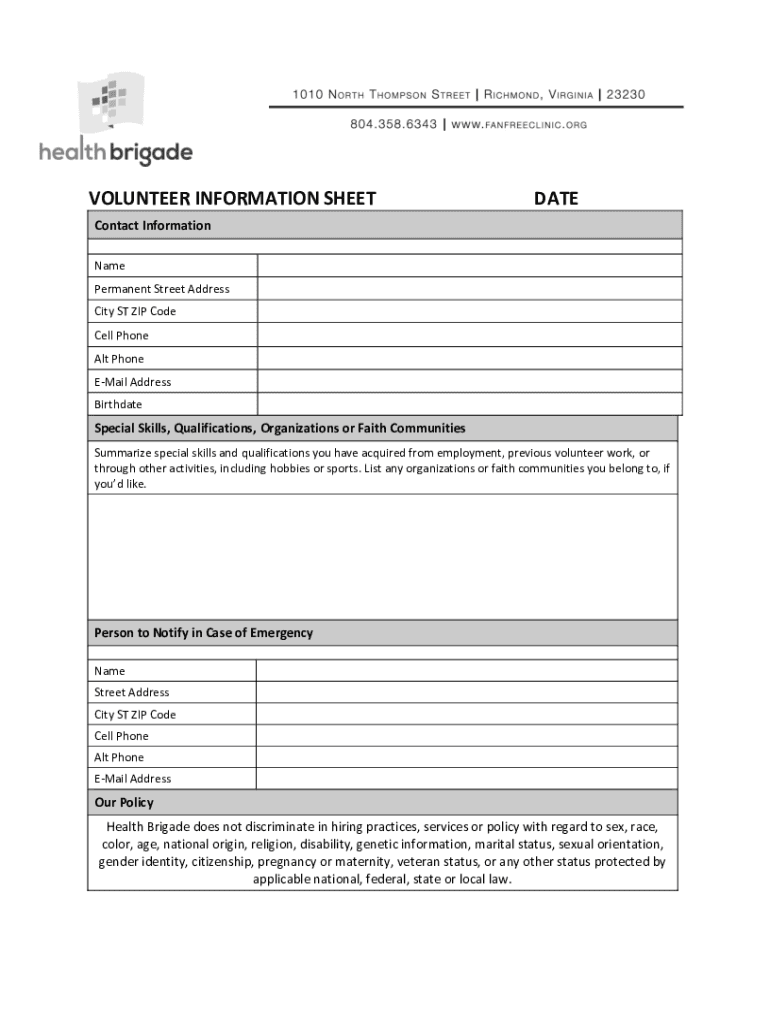 Fillable Online ASD Summer Camp Volunteer Application Form Fax Email Print - pdfFiller