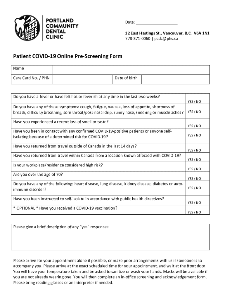 Fillable Online How to Get PCR Test Results - BC Centre for Disease ...