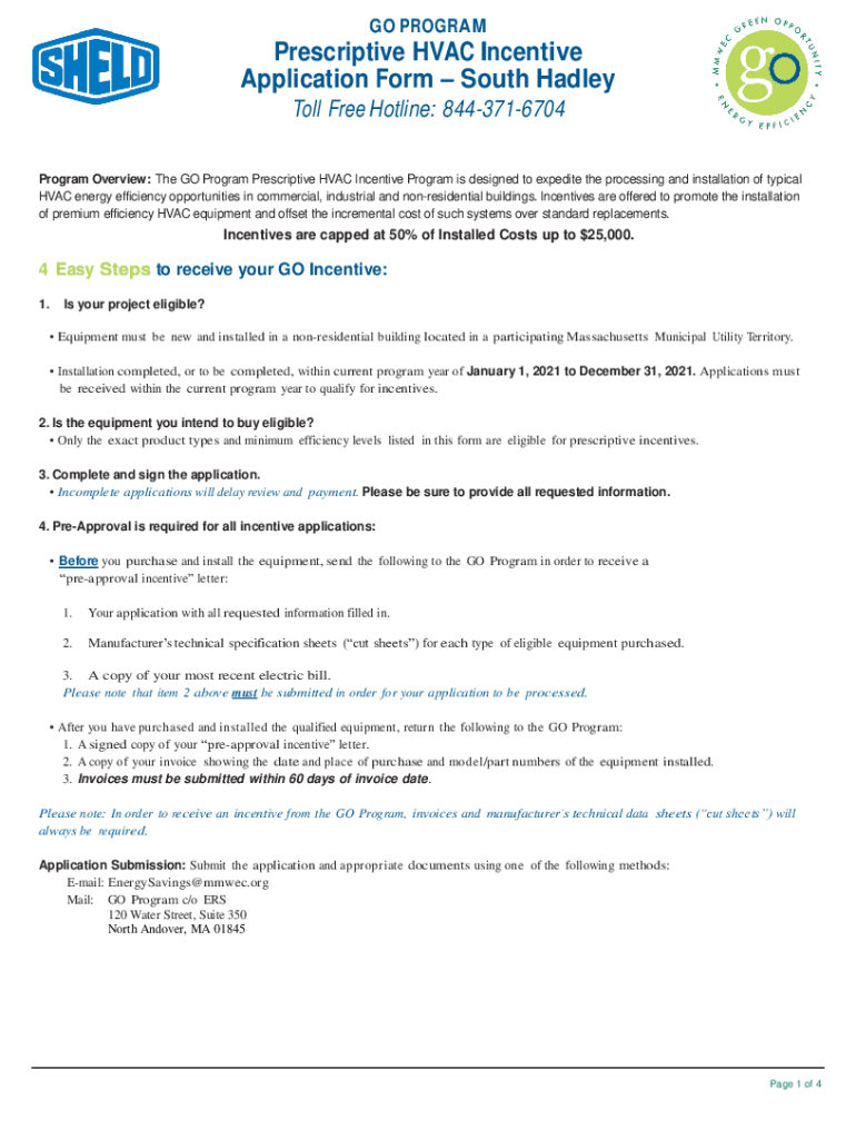 Fillable Online Prescriptive HVAC Incentive Application FormSouth ...
