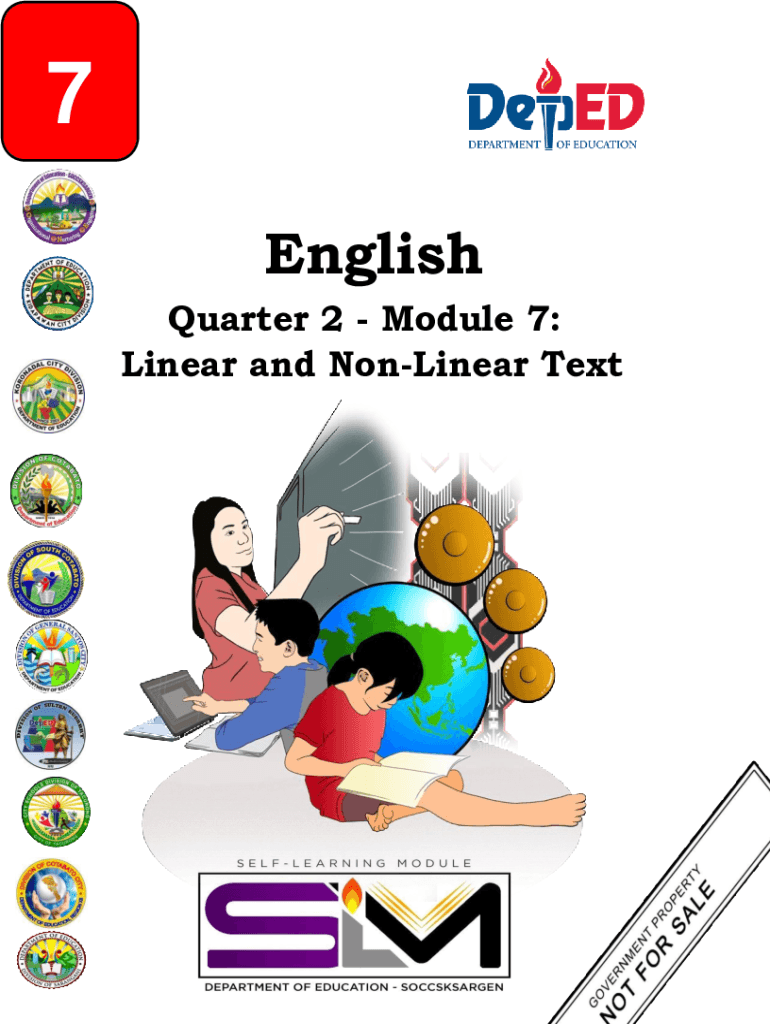 Fillable Online English: Quarter 2 - Module 7: Linear and Non-Linear ...