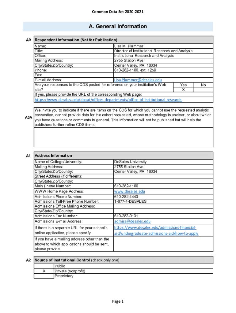 Fillable Online Lisa M. Plummer, Ed.D. - Director of Institutional Research and ... Fax Email ...