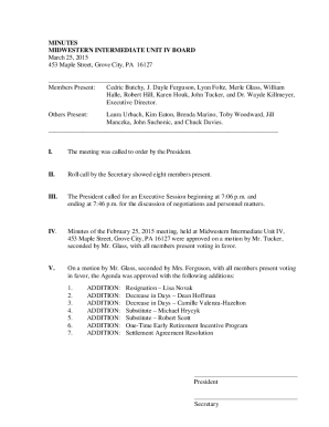 Fillable Online 1. ADDITION: Program Budget - Midwestern Intermediate ...