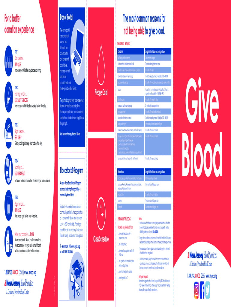 Fillable Online Whole Blood Donation ExplainedRed Cross Blood Services ...