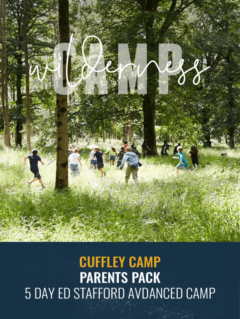 Fillable Online campwilderness co TV survival expert teams up with ...