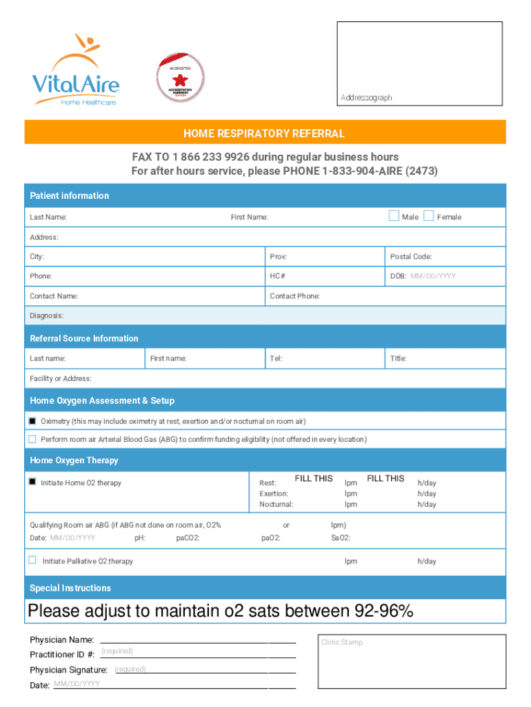 Fillable Online Sleep Apnea Referral Forms for Professionals ...