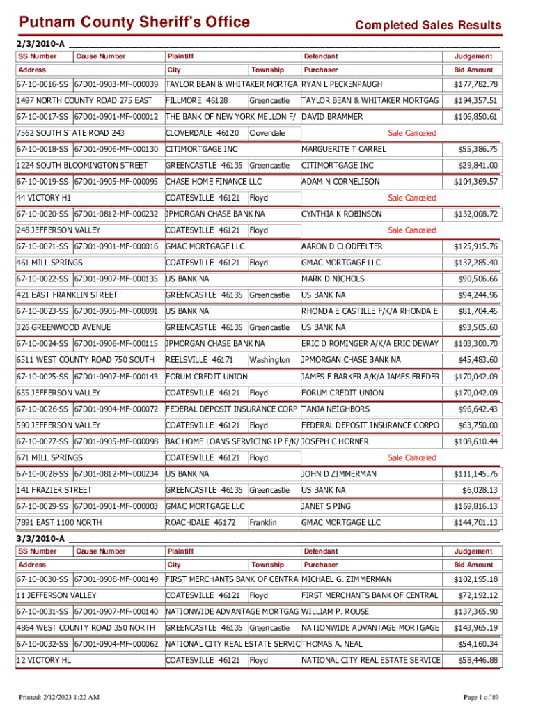 Fillable Online Lett v. Putnam County Justice Center/Sheriffs Department, No ... Fax Email Print ...