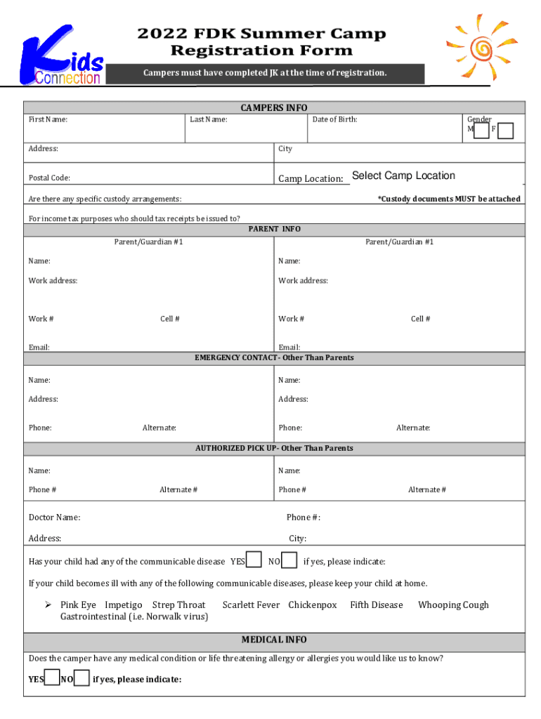 Fillable Online Kids Connection Care and Education: Homepage Fax Email Print - pdfFiller