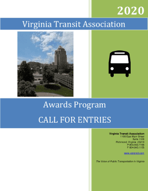 Fillable Online Virginia Transit Association - Home Page Fax Email ...