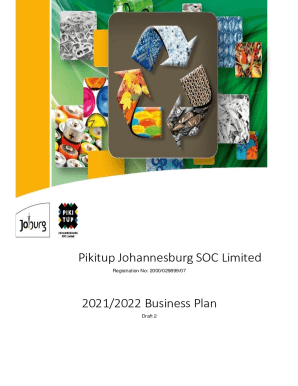 Fillable Online Approved Business Plan - - PIKITUP Fax Email Print ...