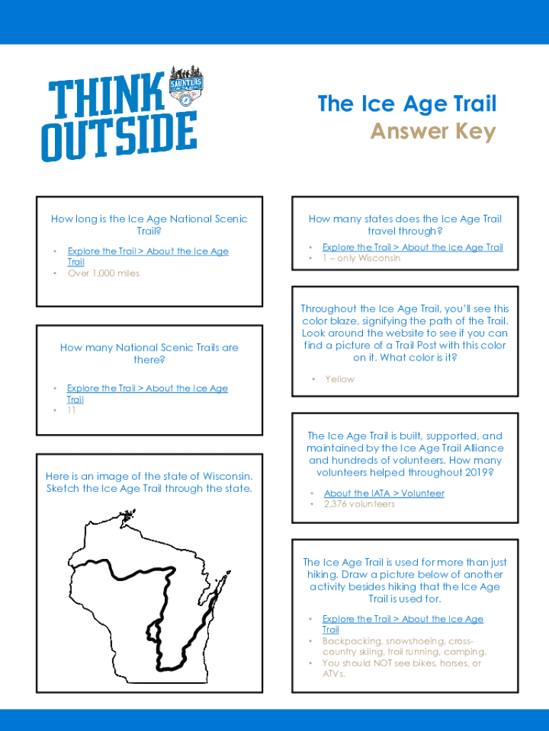 Fillable Online Frequently Asked Questions - Ice Age National Scenic Trail ... Fax Email Print ...