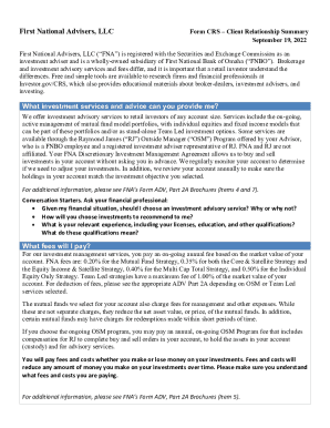 Fillable Online FNA Form CRS Fax Email Print - pdfFiller