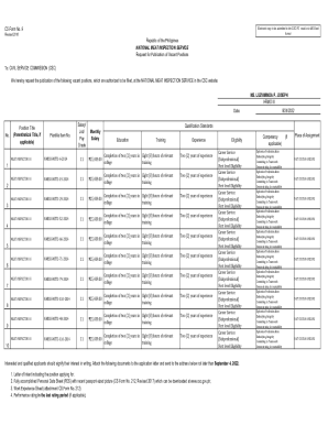 Fillable Online CS Form No. 9 - National Meat Inspection Service Fax ...