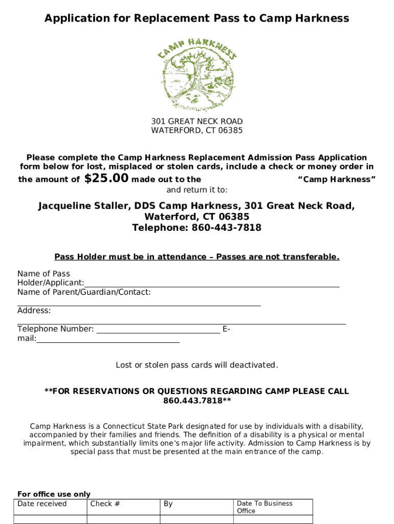 Friends of Harkness - Harkness Memorial State Park ... Doc Template ...