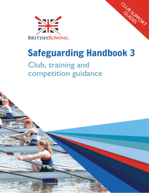 Fillable Online British-Rowing-Safeguarding-Handbook-1-the-Club-Welfare ...