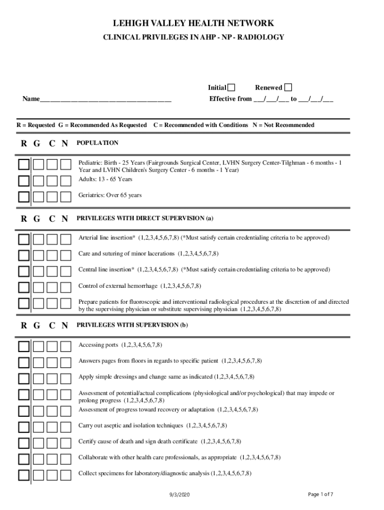 Fillable Online NP-Pediatric-Surgery-Privilege-Form.pdf Fax Email Print ...