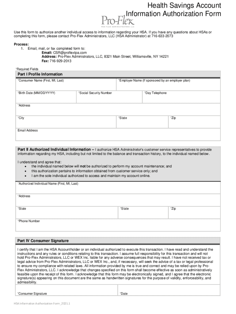 Fillable Online Health Savings Account Rules - HSA Bank Fax Email Print ...