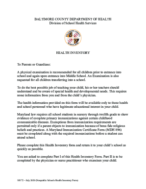 Fillable Online Forms Library - Baltimore County Public Schools Fax Email Print - pdfFiller