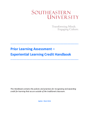 Fillable Online Why Credit for Prior Learning (CPL) or Prior Learning ...