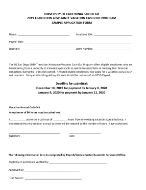Fillable Online Vacation-Cash-Out-Application-Form-UCSD.pdf Fax Email ...