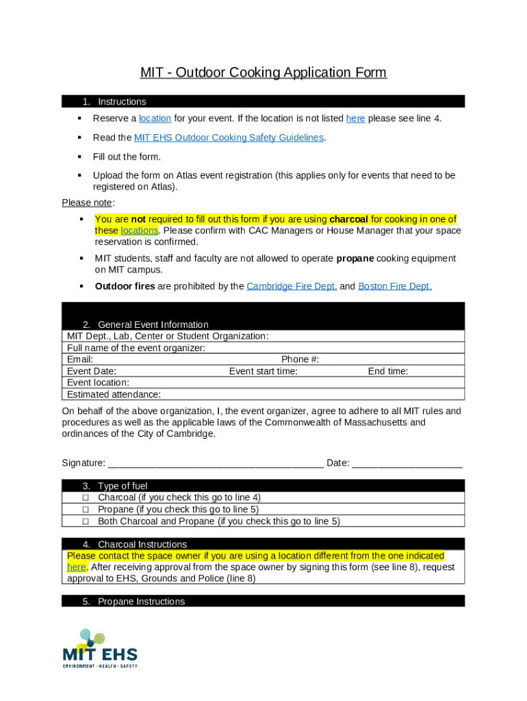 Official MIT Propane and charcoal Application - ehs mit Doc Template ...