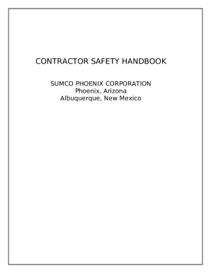 Acknowledgement Contractor Employee Doc Template | pdfFiller