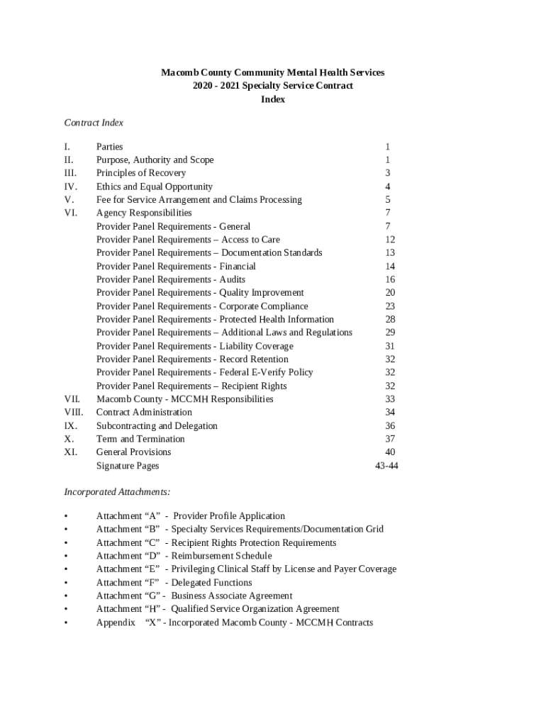 Macomb County Community Mental Health Services 2020 Doc Template ...