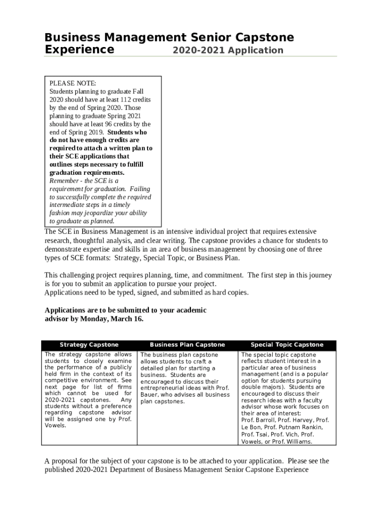 What is a capstone project? And why is it important? Doc Template ...