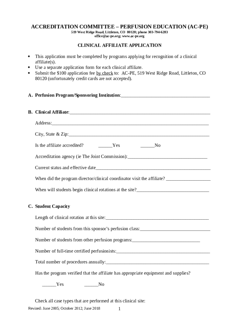 AC-PEa Committee on Accreditation of CAAHEP Doc Template | pdfFiller