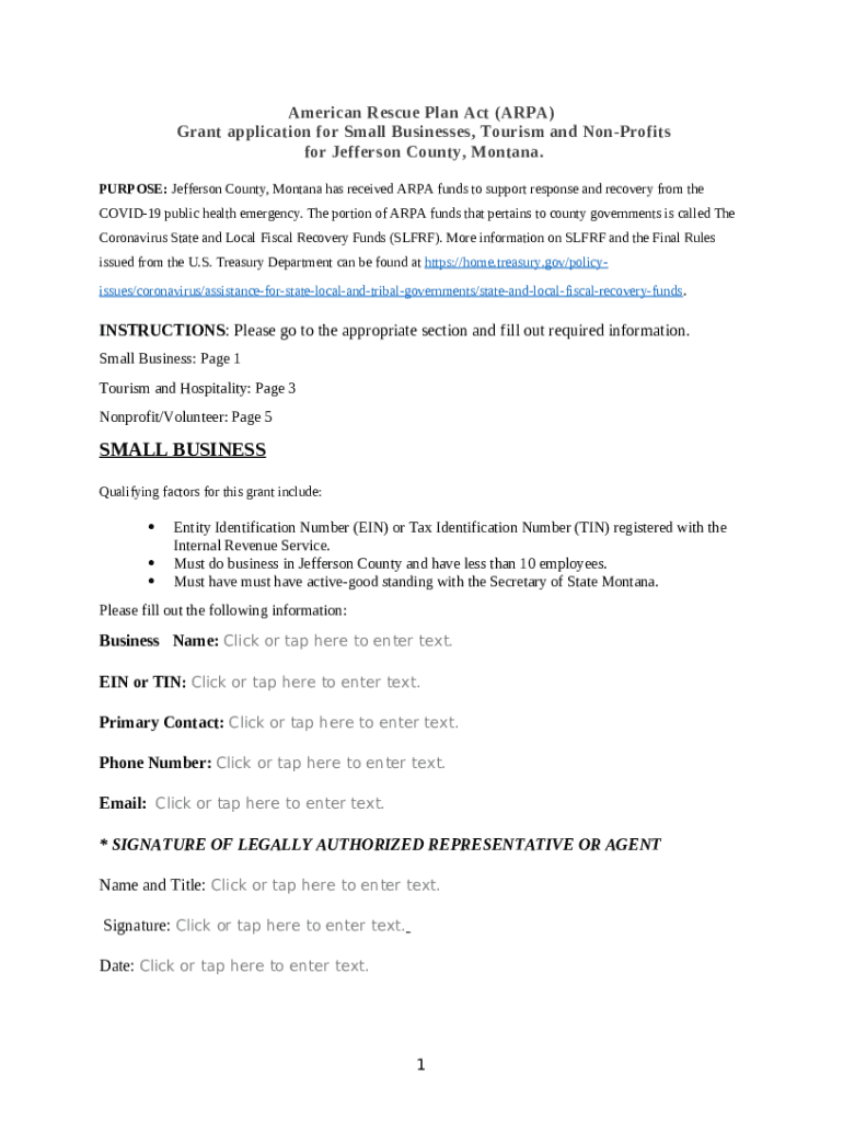 ARPA Utilization Data by State - CSG Fiscal Policy Doc Template | pdfFiller