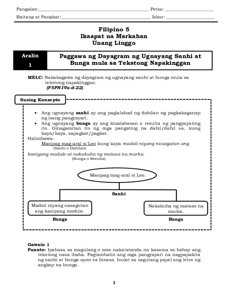 Dayagram Halimbawa - Fill Online, Printable, Fillable, Blank | pdfFiller