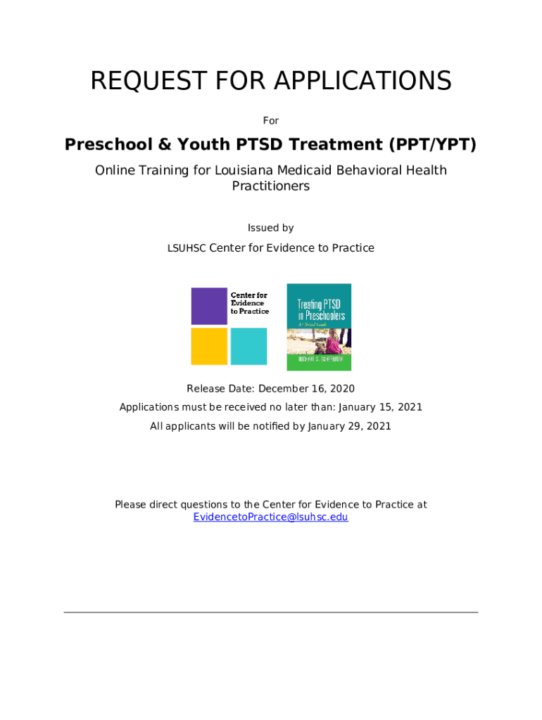 Preschool Partnership Grant Request for Application Doc Template | pdfFiller