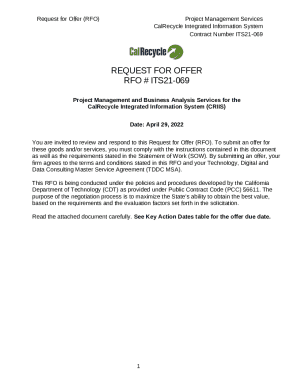 What is an RFO? The Request for Offer Explained - RFP360 Doc Template ...