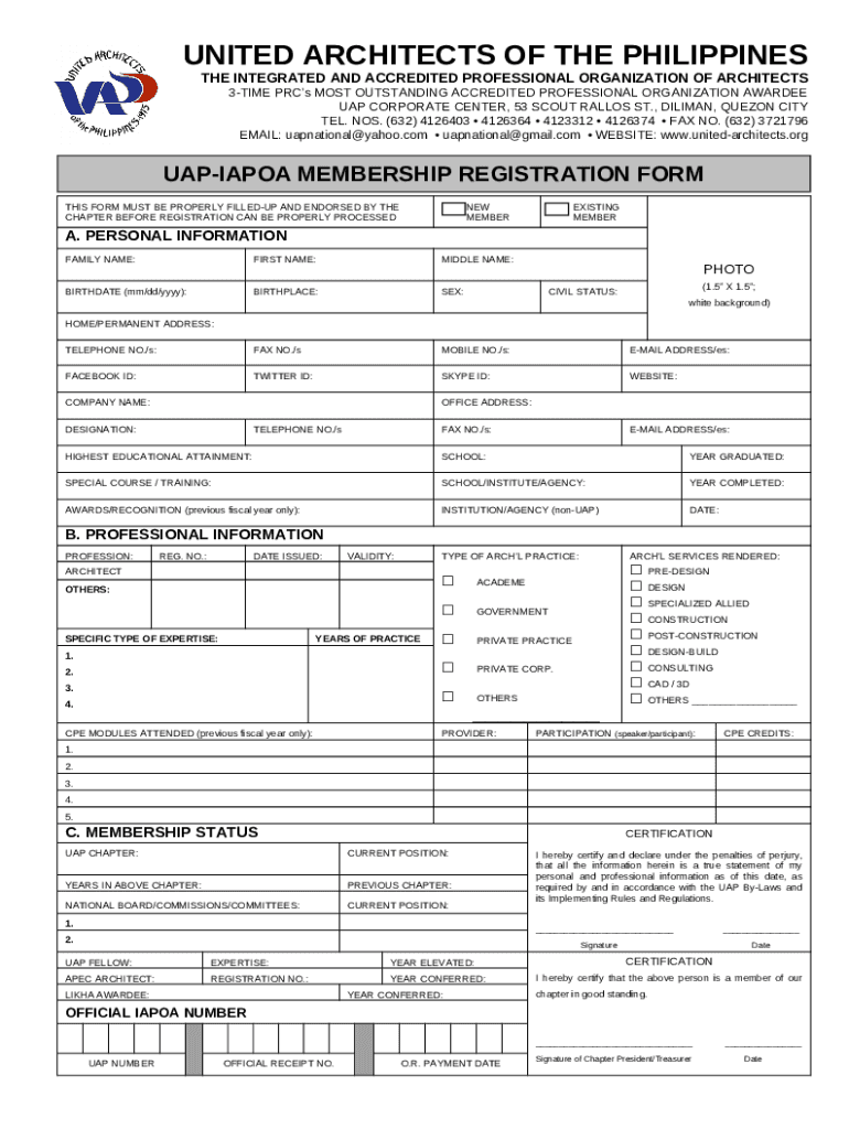 (PDF) Uap Iapoa - PDFSLIDE.NET Doc Template | pdfFiller