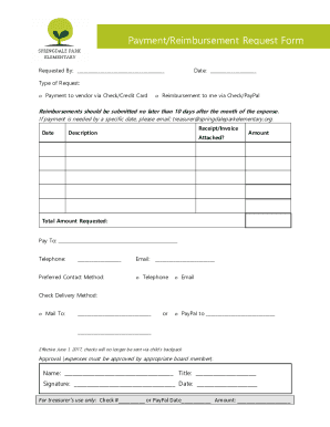 Fillable Online Participant Payment Request Form Fax Email Print ...