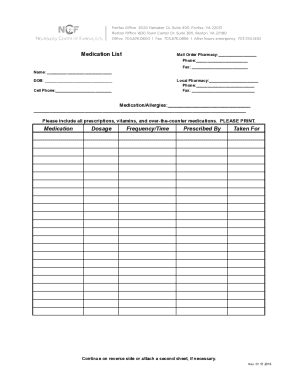 Fillable Online Drug Information Request Form - Elizabeth City State ...