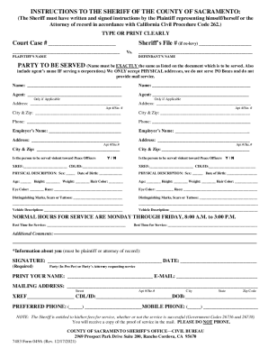 Fillable Online Small Claims Court Process: Sacramento Superior Court ...