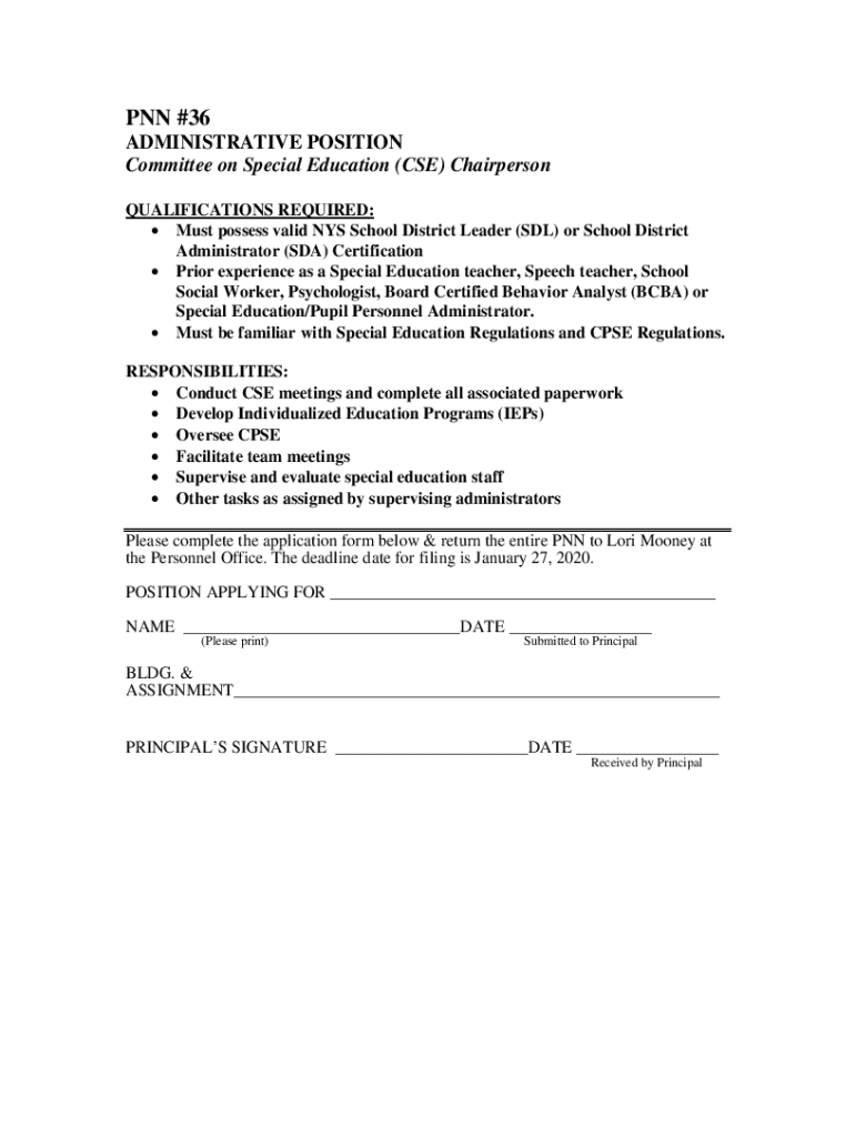 Fillable Online PNN #64 INSTRUCTIONAL Fax Email Print - pdfFiller