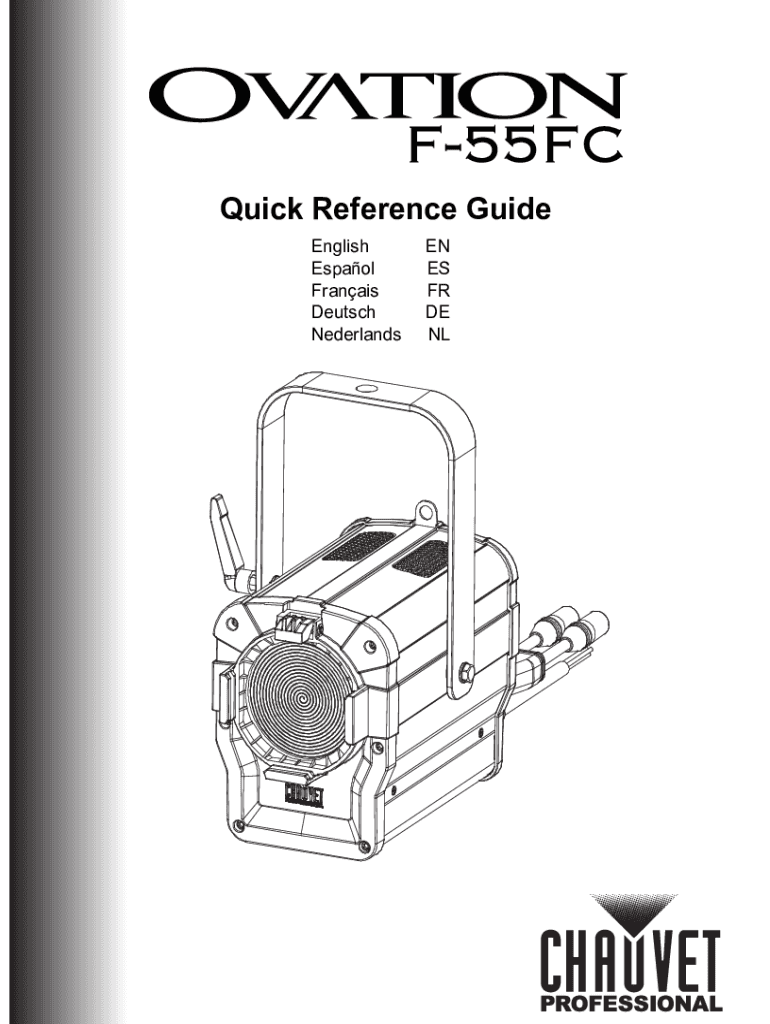 Remplissable En Ligne Ovation F-55FC Quick Reference Guide Multi-language Rev. 4 Fax Email ...
