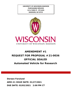 21-0036 Amendment #1 Doc Template | pdfFiller